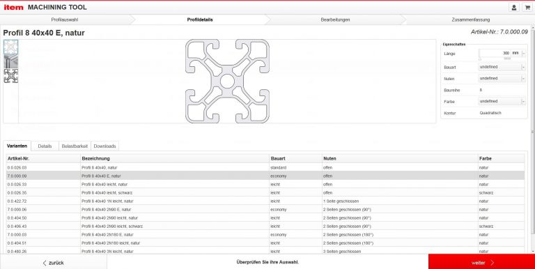 Das item Machining Tool: der schnellste Weg zum fertigen Profil - Blog ...
