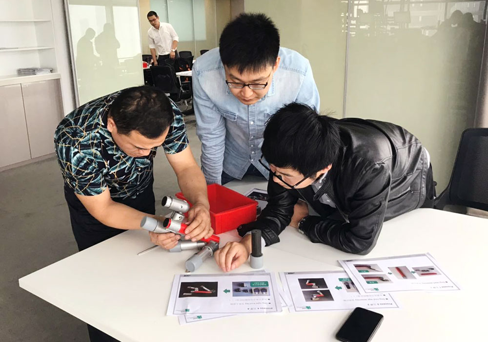 Lean line design training at the Global Advanced Manufacturing ...