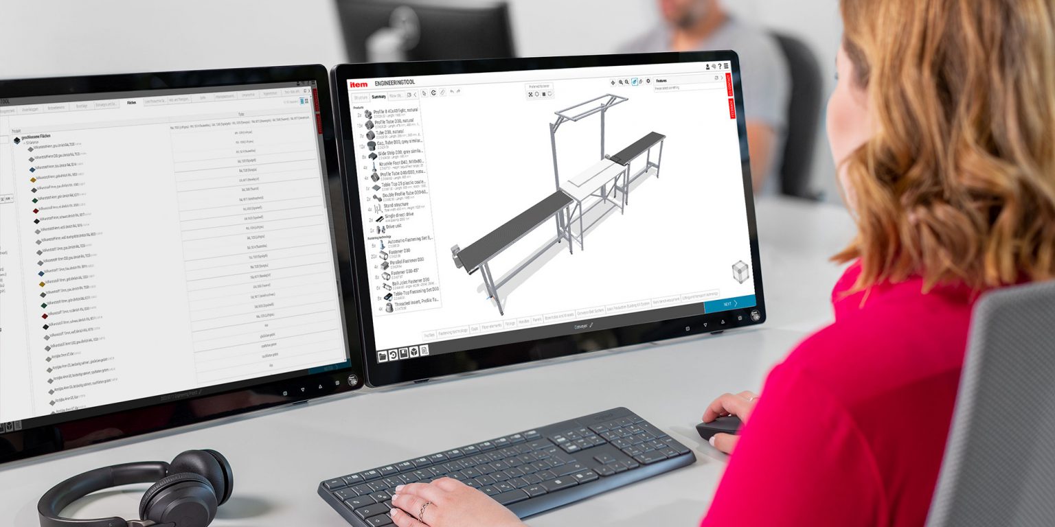 More than just a conveyor belt configurator – the item Engineeringtool ...