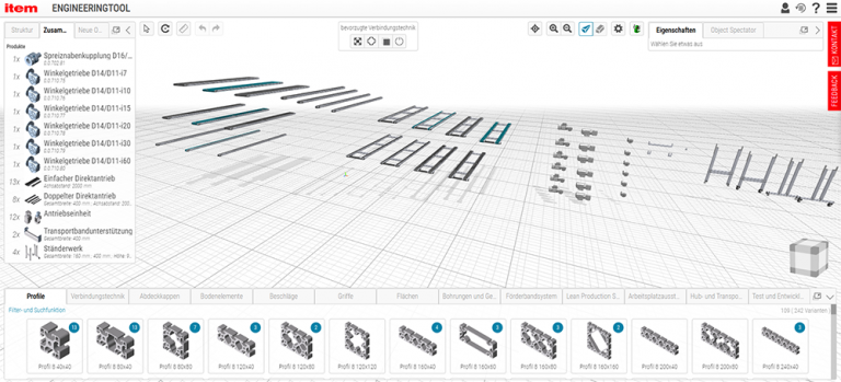 Mehr als nur ein Förderband-Konfigurator: item Engineeringtool - Blog für Maschinenbau & Industrie