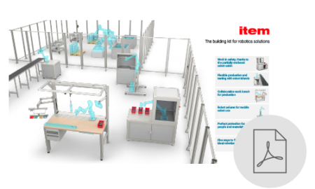 Robot peripherals for cobots – base structures, robot cells and more ...