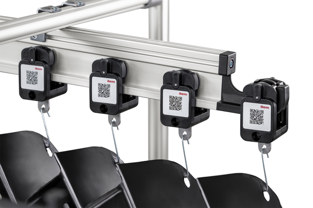 Lean in der Intralogistik: das item Hängefördersystem im Check - Blog ...